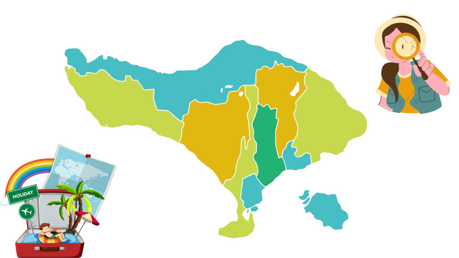 Die Geografie Balis vor dem Urlaub auf Bali kennenlernen